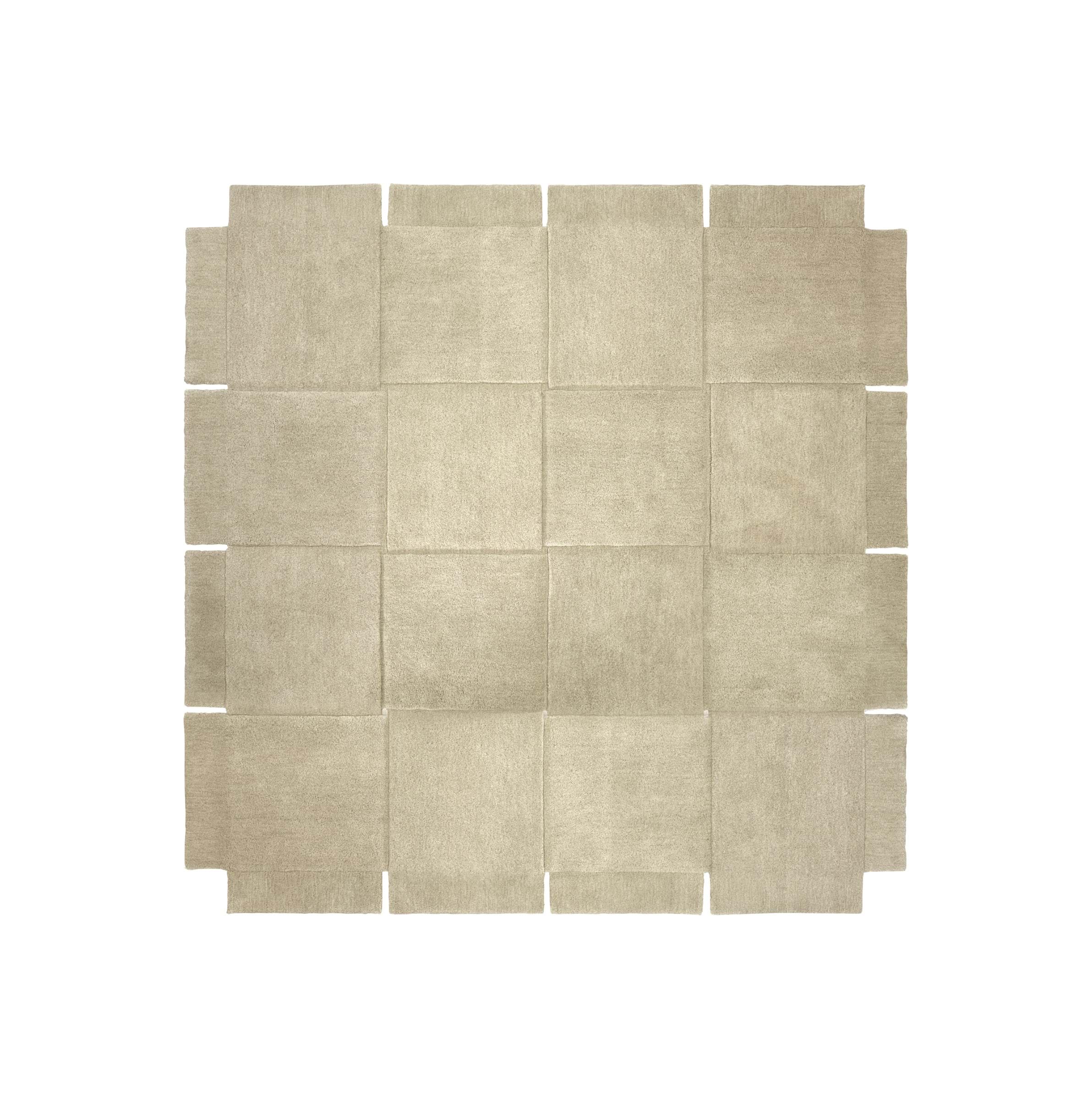 Basket Rug 180x180 - Beige